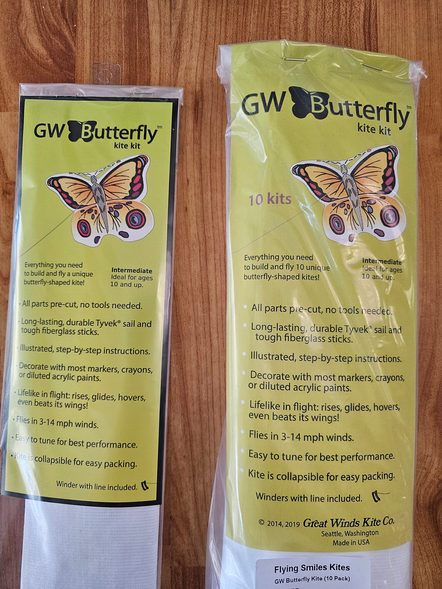 Butterfly Kite Kit – Flying Smiles Kites