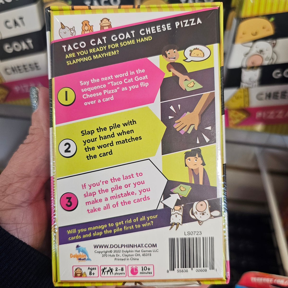Taco Cat Goat Cheese Pizza – Flying Smiles Kites