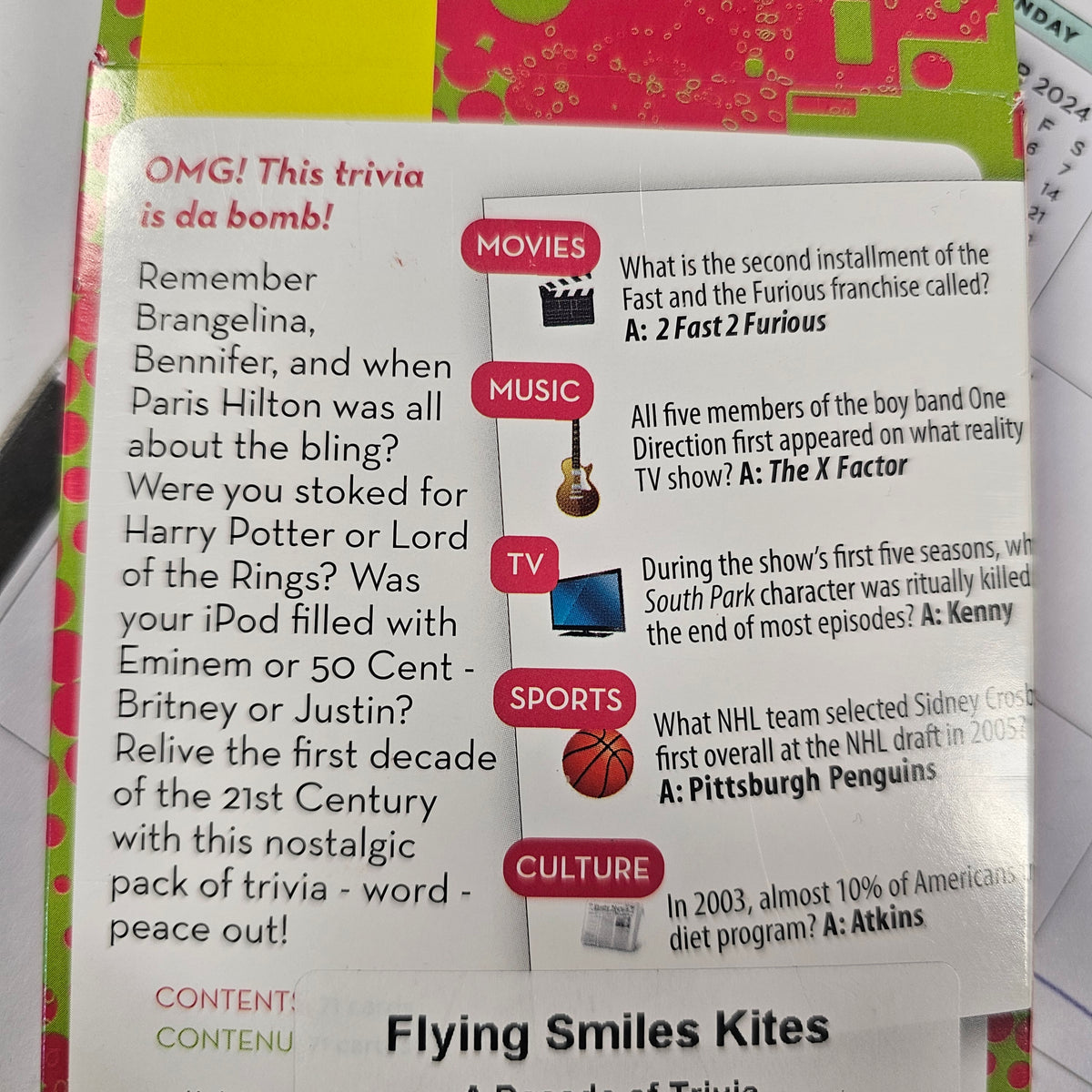 2000s A Decade of Trivia – Flying Smiles Kites